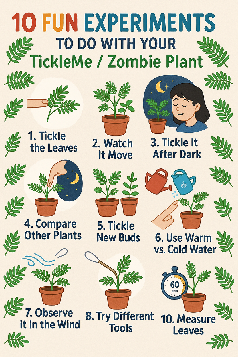 Growing Tips for TickleMe Plant and Zombie Plants – TickleMe Plant ...